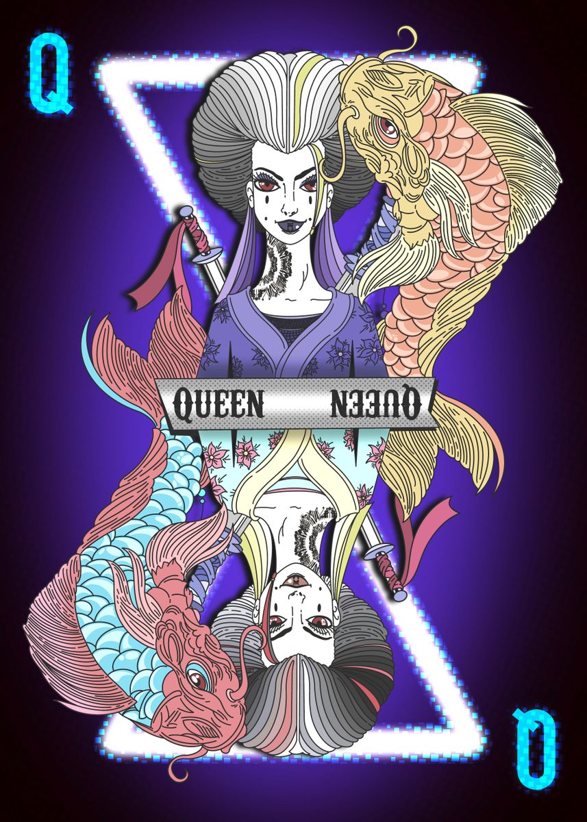 'Queen of gambling' Poster by Aiden Tells | Displate