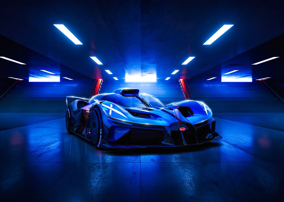 'Bugatti' Poster by Supri GTR | Displate