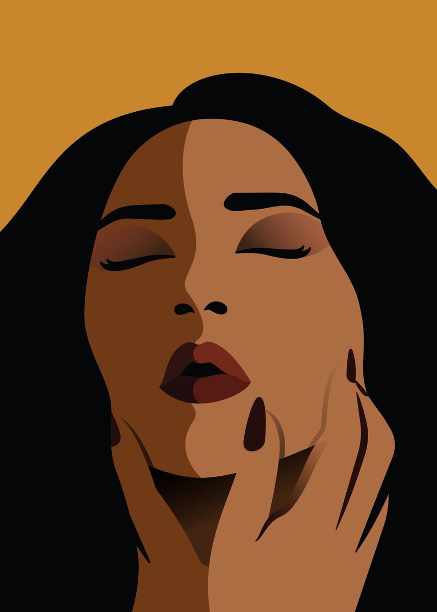 'Lizzo' Poster, picture, metal print, paint by Hudds | Displate