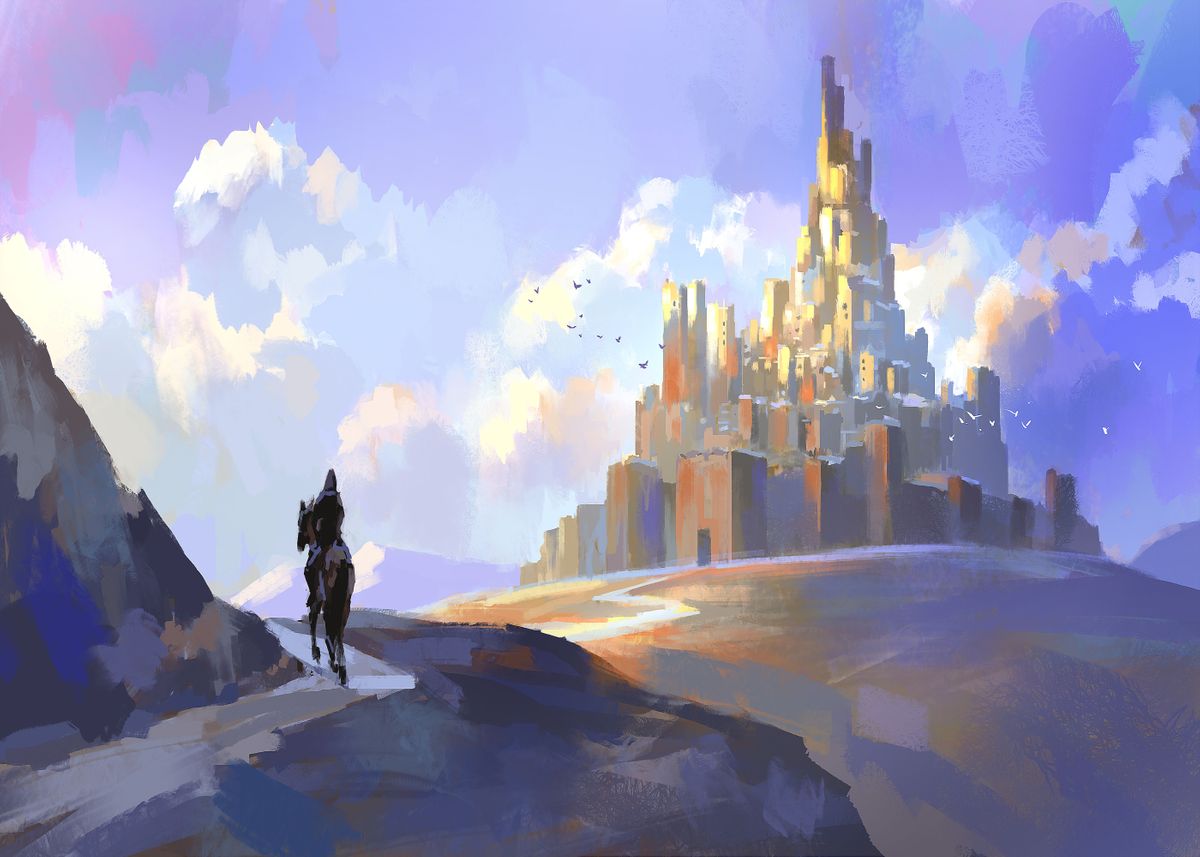 'knights of the medieval' Poster by 80s Retro | Displate