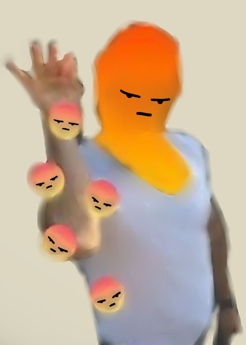 'salt bae boy angry' Poster by Hafis Ardiansyah | Displate