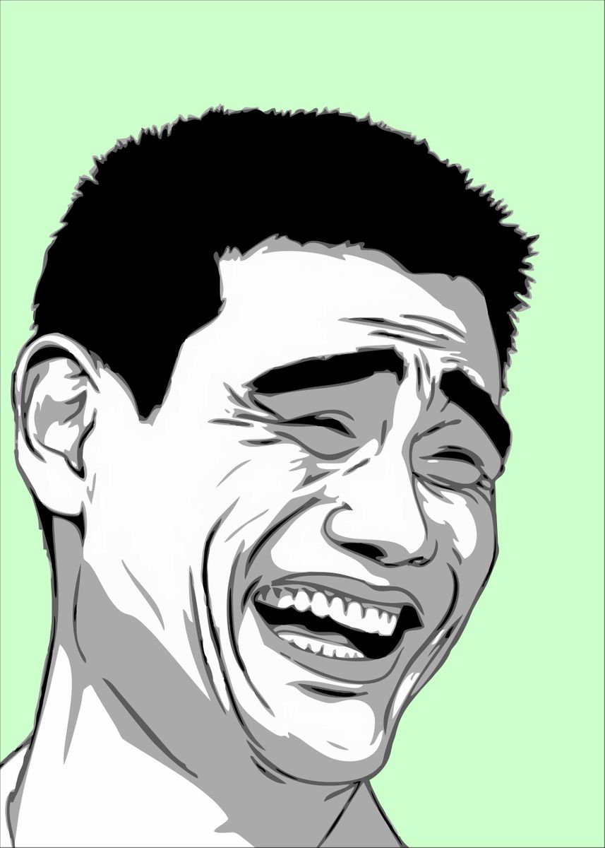 'Meme' Poster, picture, metal print, paint by Trending Collections ...