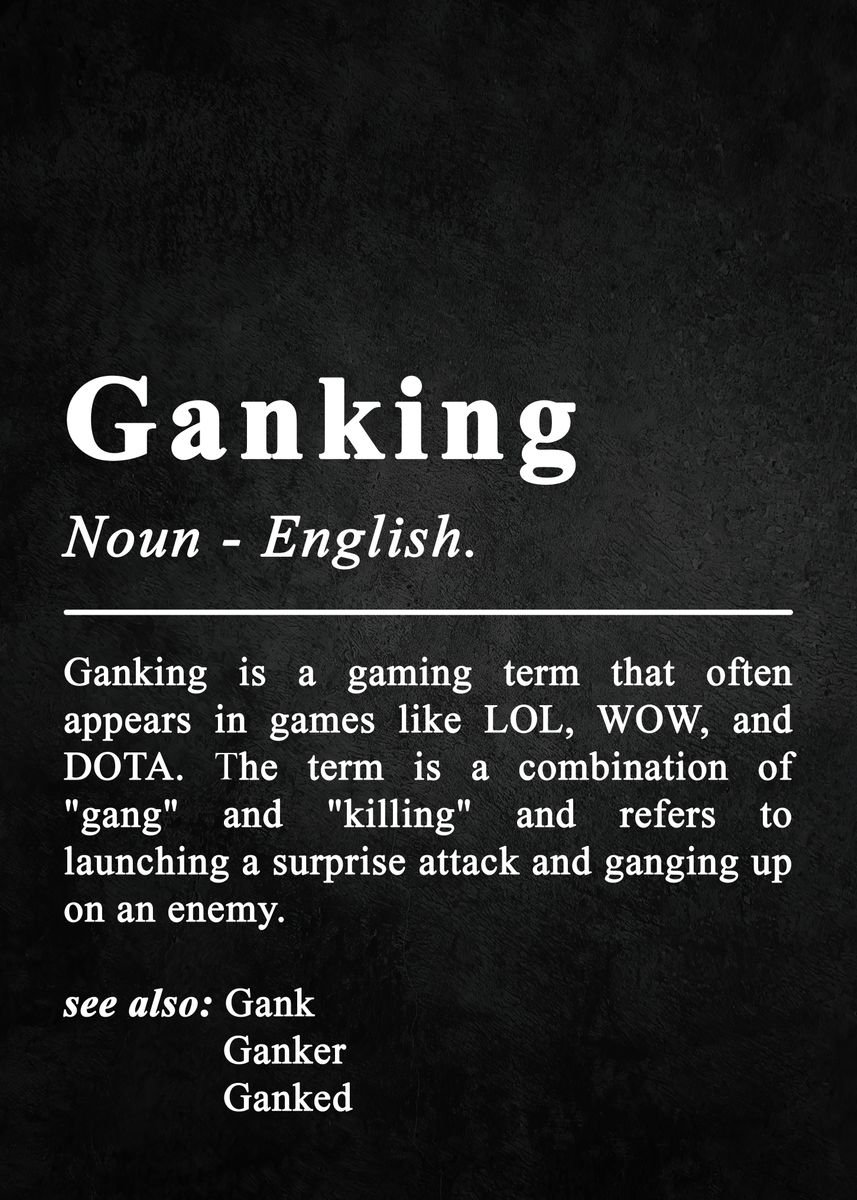 'Ganking Boys Game Room' Poster, picture, metal print, paint by Game On ...