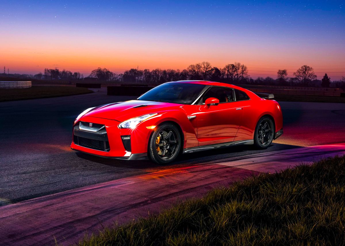 'Nissan GT R' Poster by Monster Car | Displate