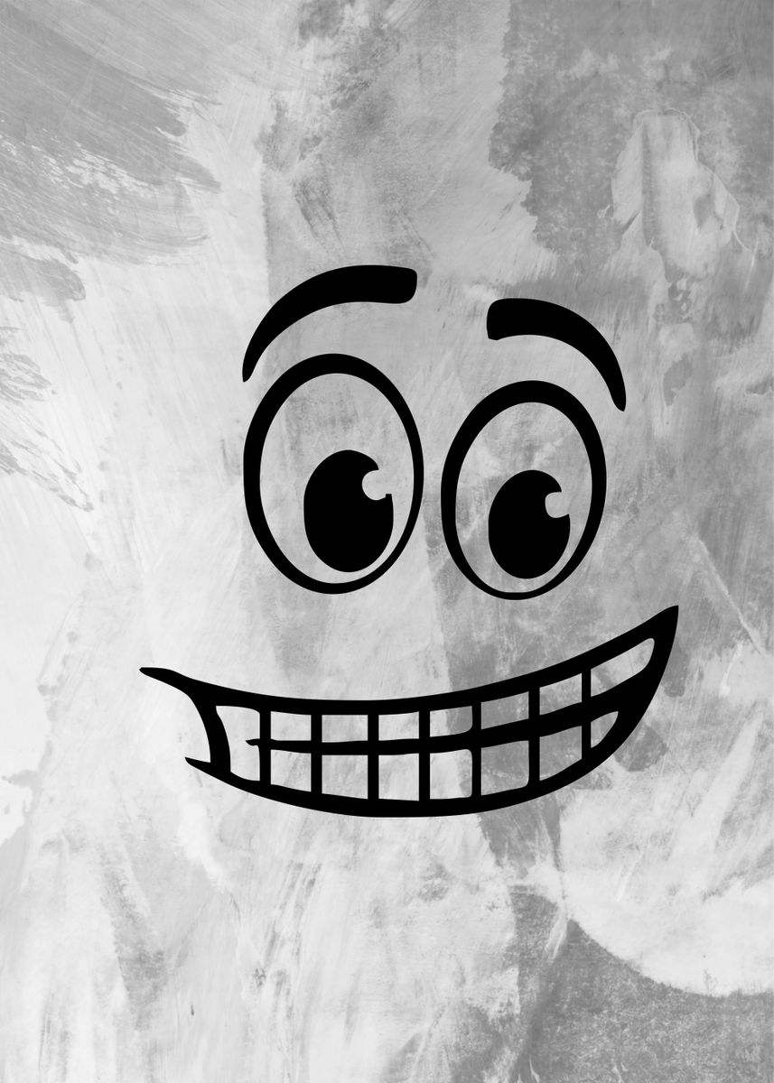 'iconic smiley' Poster, picture, metal print, paint by Limited Edition ...