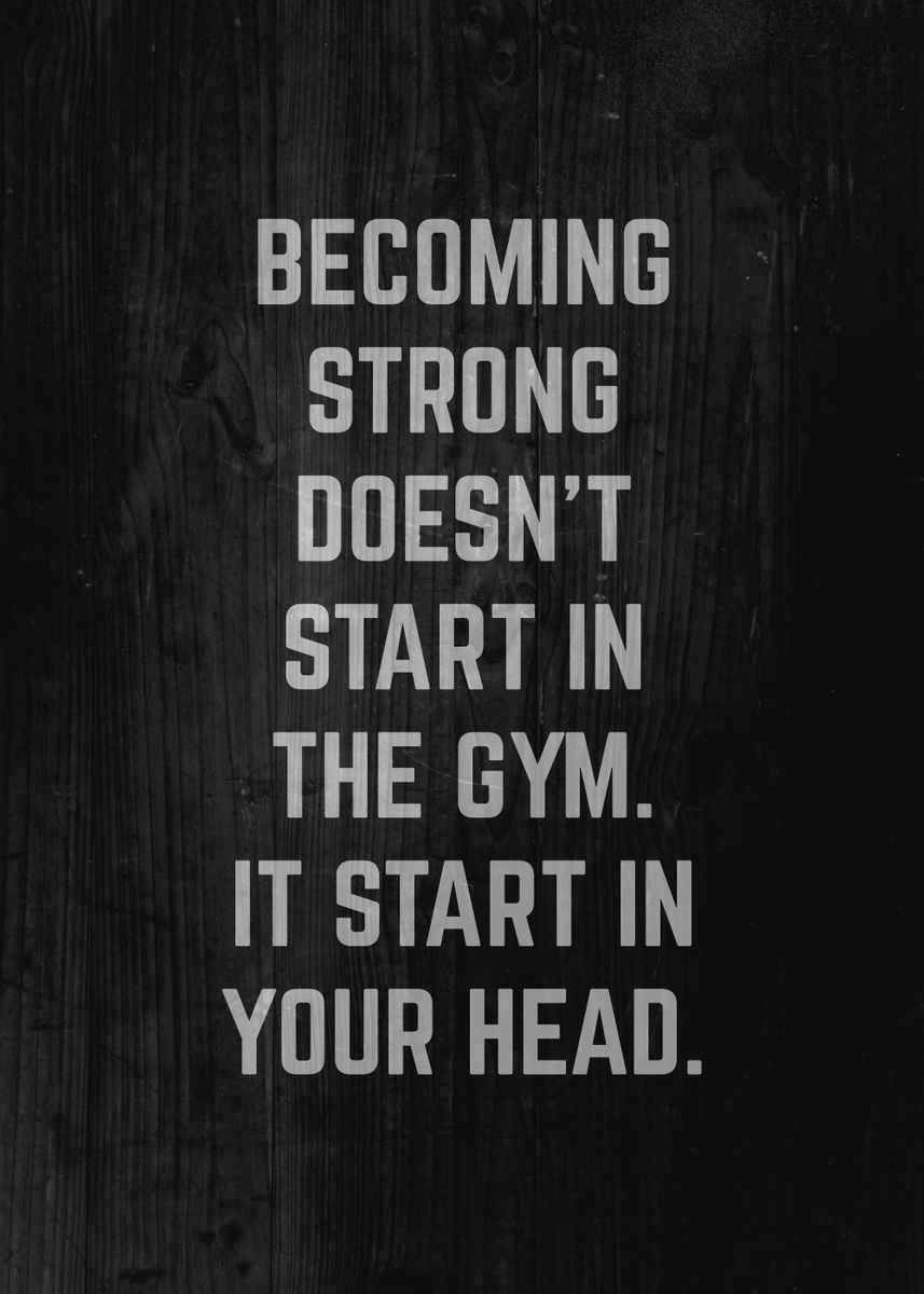 'Becoming Strong' Poster, picture, metal print, paint by albran karan ...