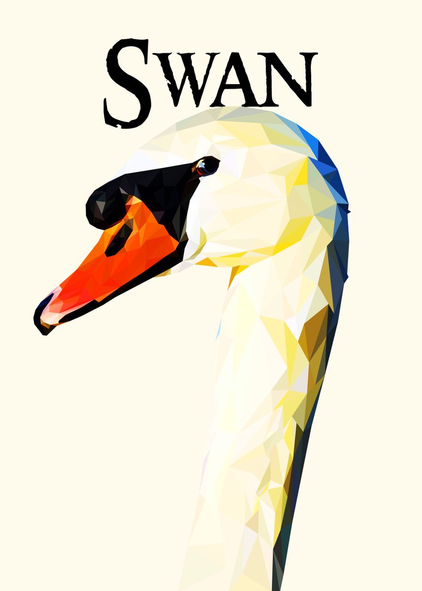 'Swan' Poster by Dare Neil | Displate
