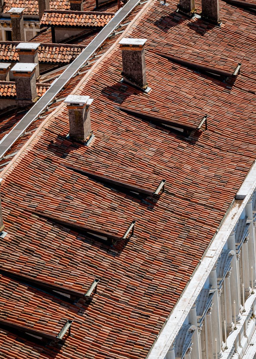 'Shingles' Poster, picture, metal print, paint by Marco Moroni | Displate