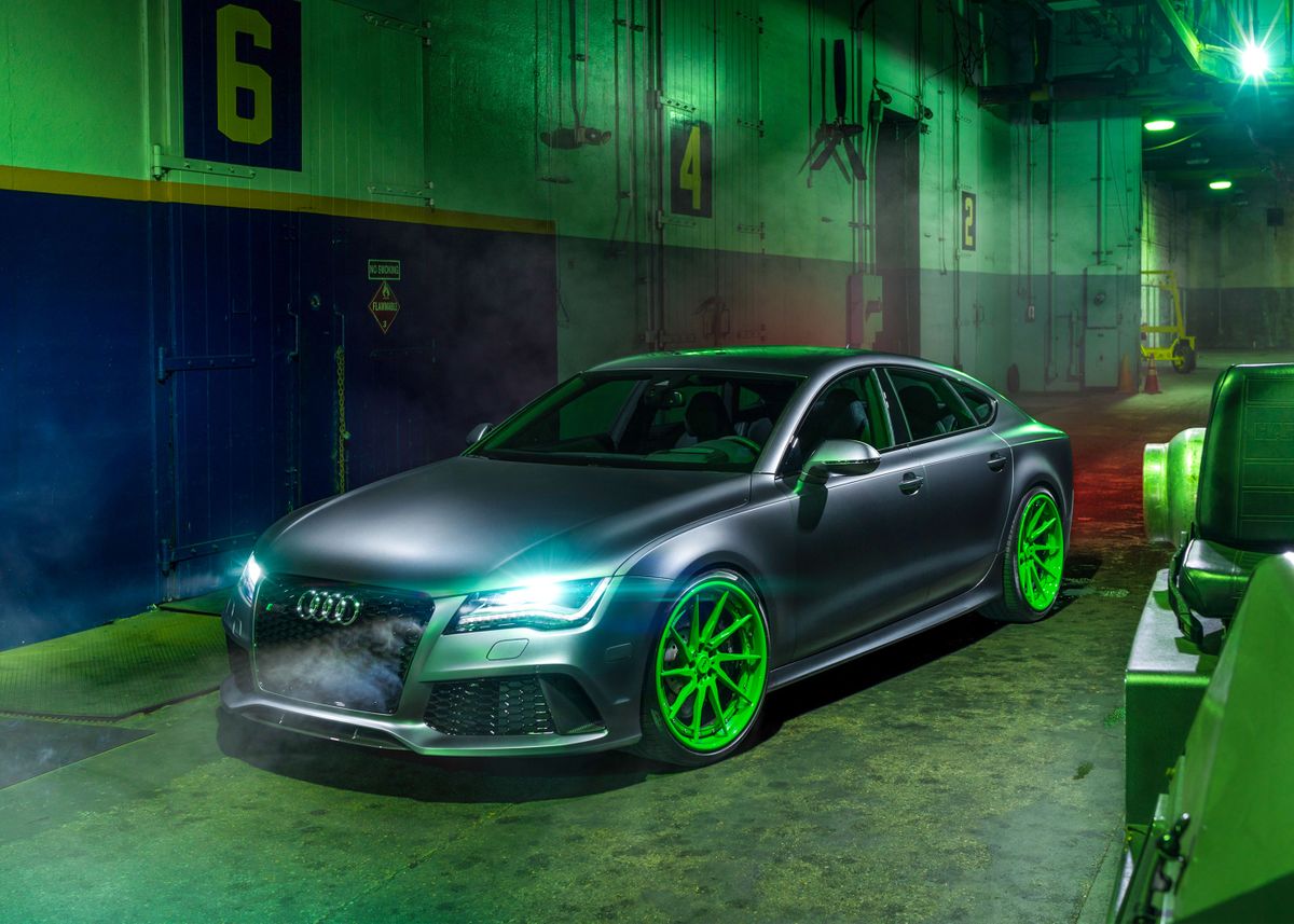 'Audi RS7' Poster by Supri GTR | Displate