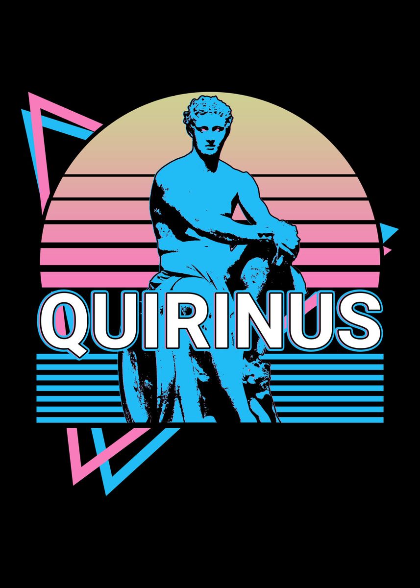'Quirinus God Ancient Roman' Poster, picture, metal print, paint by ...