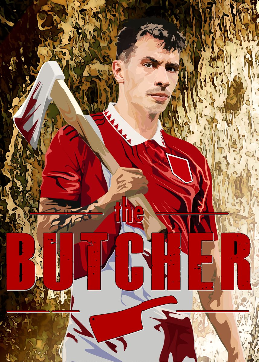 'The Butcher Martinez' Poster, picture, metal print, paint by Thanatu5 ...