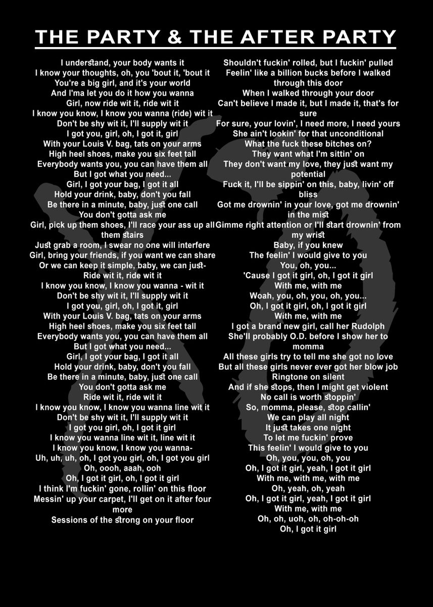 'Lyric music diapers' Poster, picture, metal print, paint by Toko Diwan ...