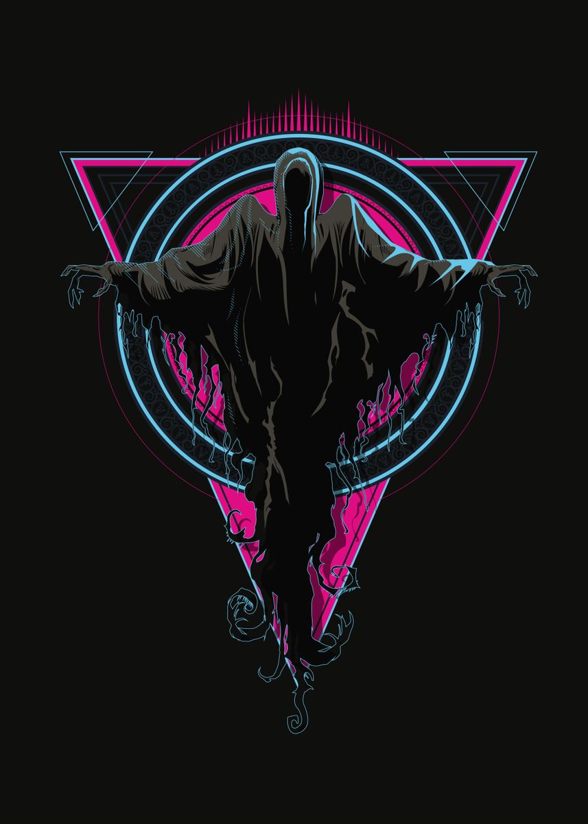 'Dementor' Poster, picture, metal print, paint by Wizarding World ...