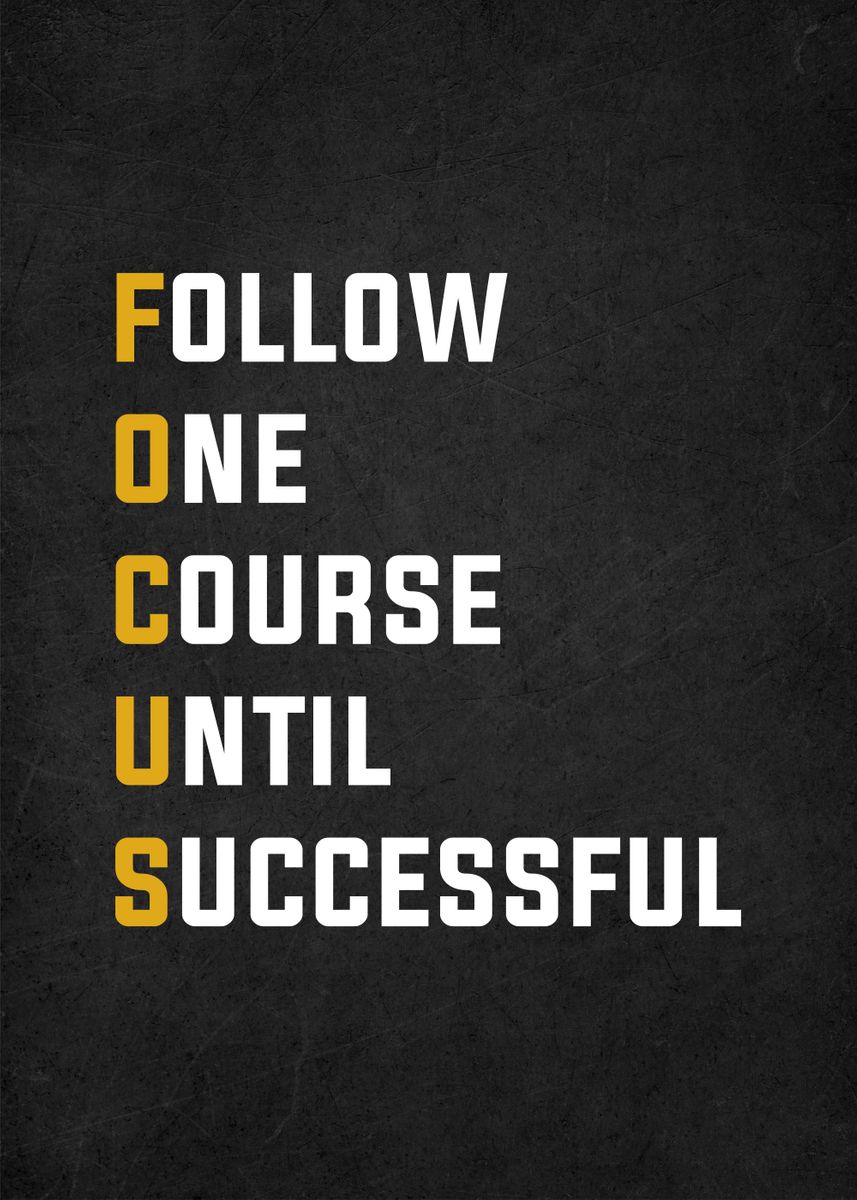 'motivational text art ' Poster, picture, metal print, paint by ...