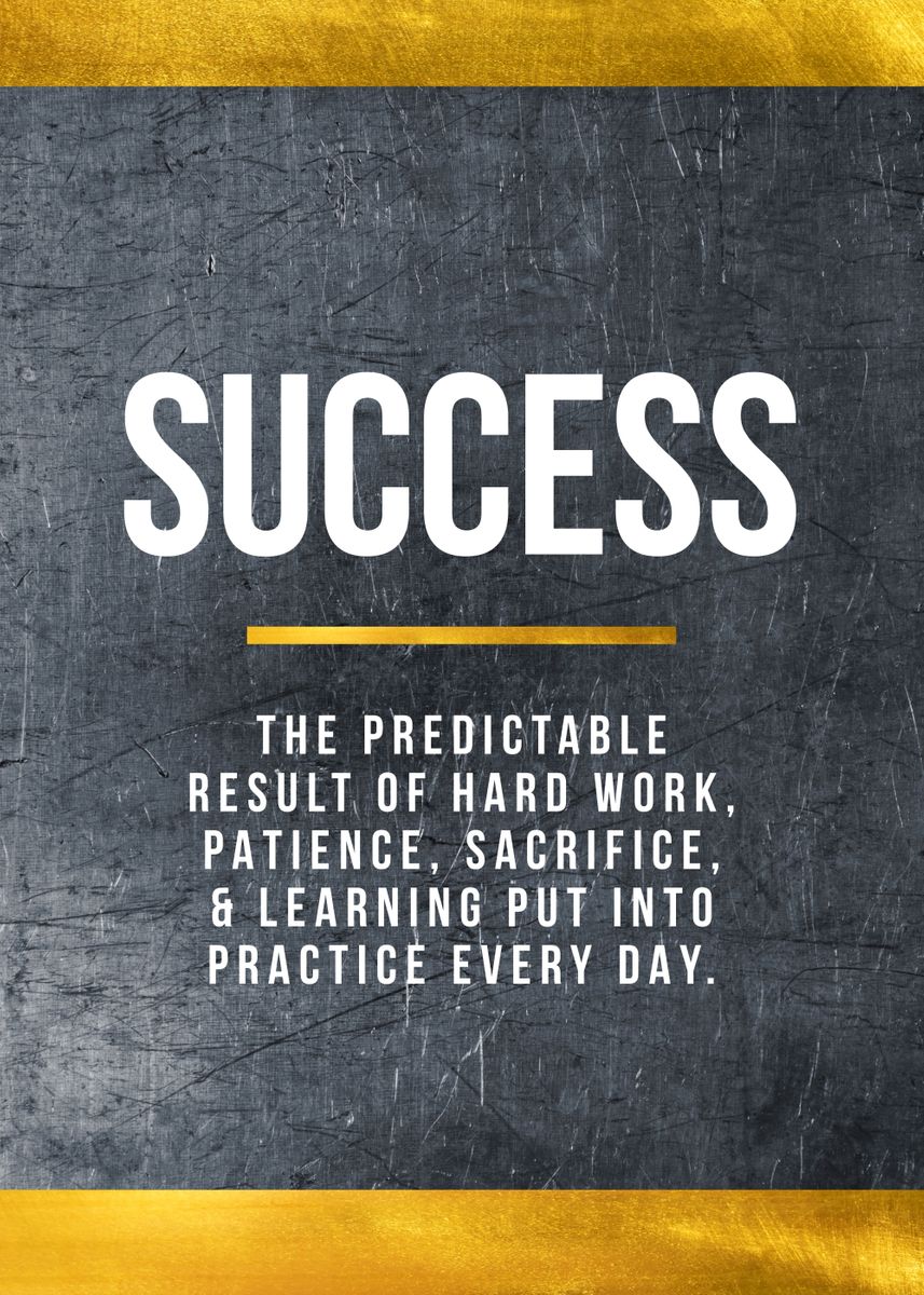 'motivational text art ' Poster by Exclusive posters Displate | Displate