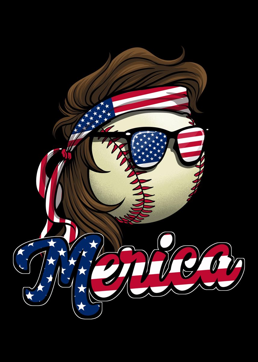 'Mullet' Poster by CrazySquirrel | Displate