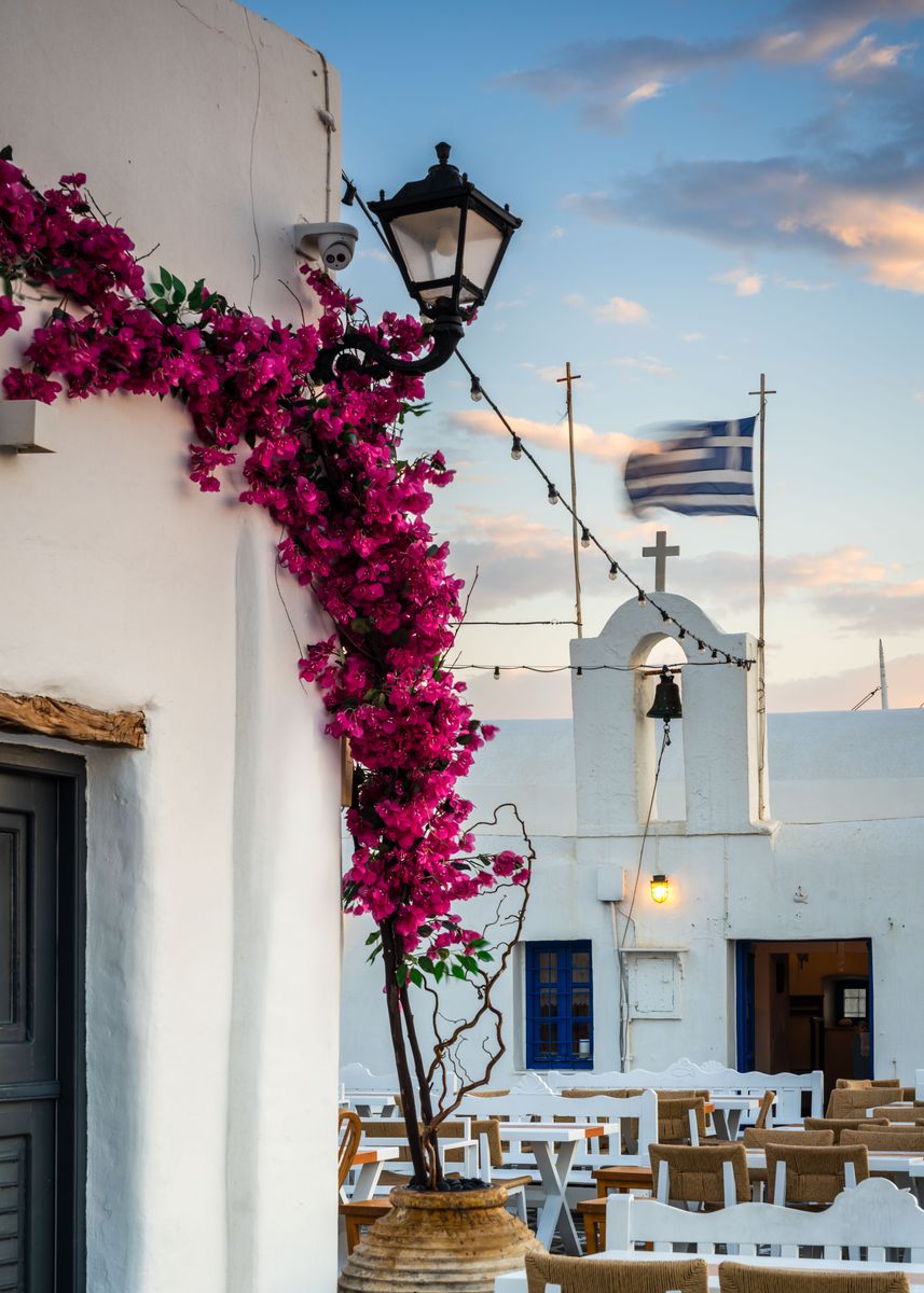 'Sunrise in Paros Greece' Poster, picture, metal print, paint by Matteo ...