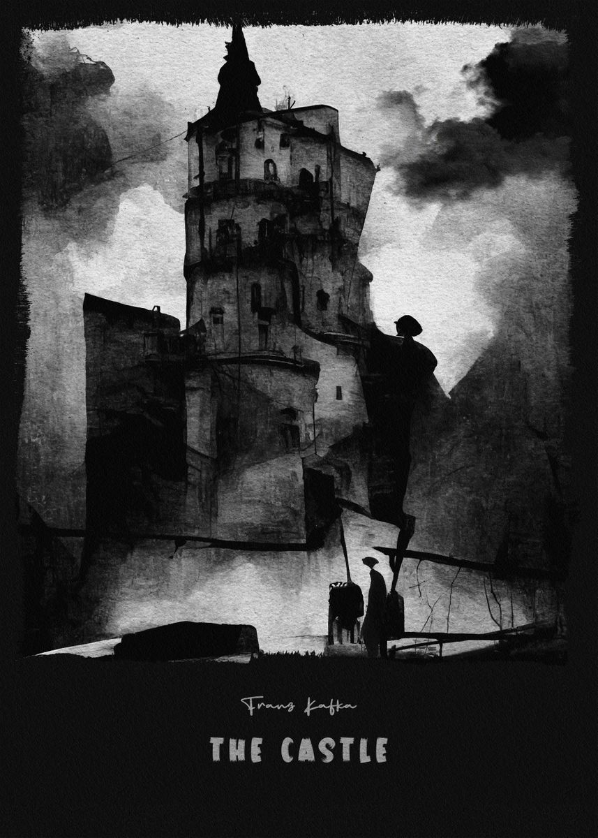 'The Castle' Poster, picture, metal print, paint by Deniz A. | Displate