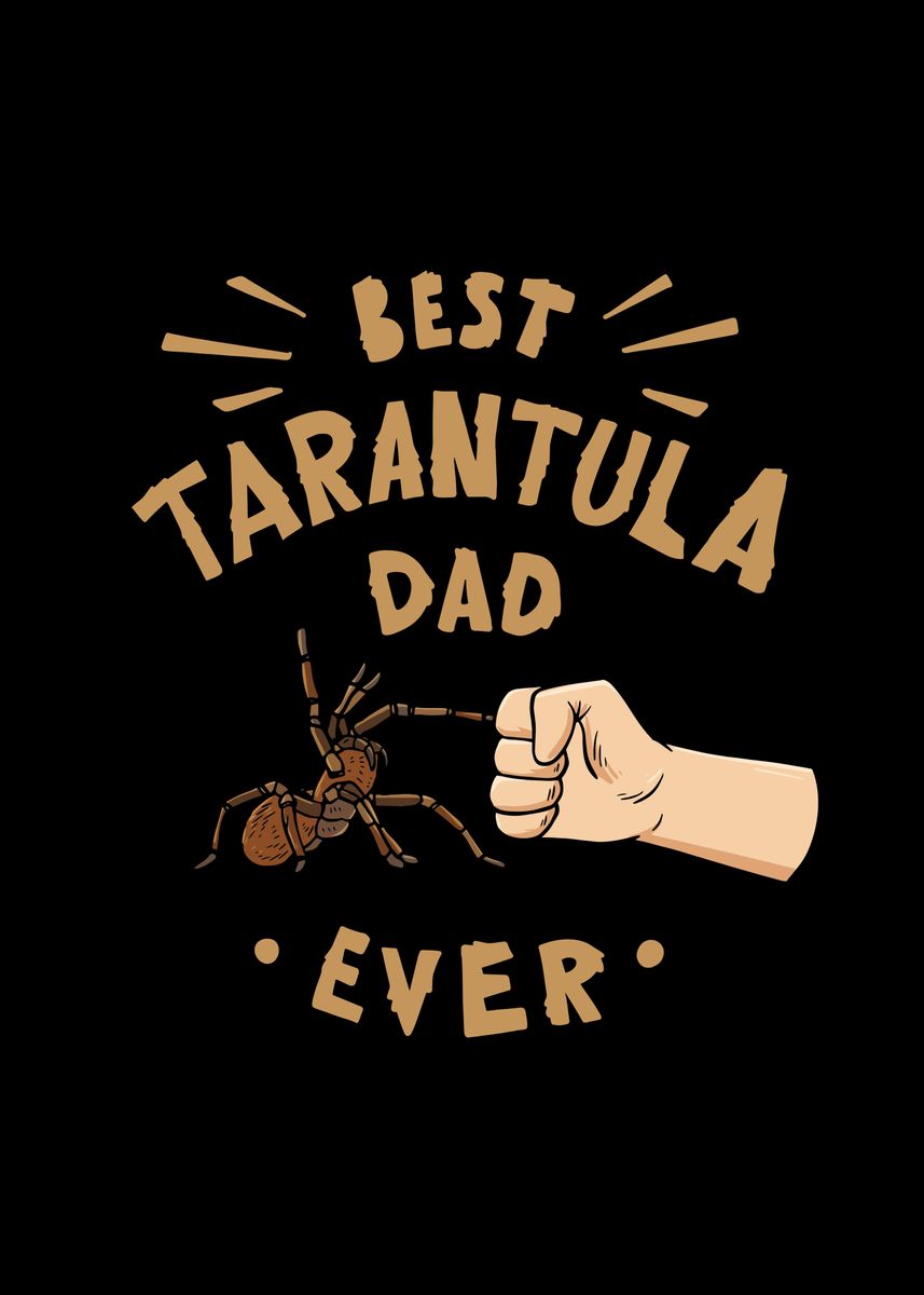 'Tarantula Terrarium Design' Poster, picture, metal print, paint by ...