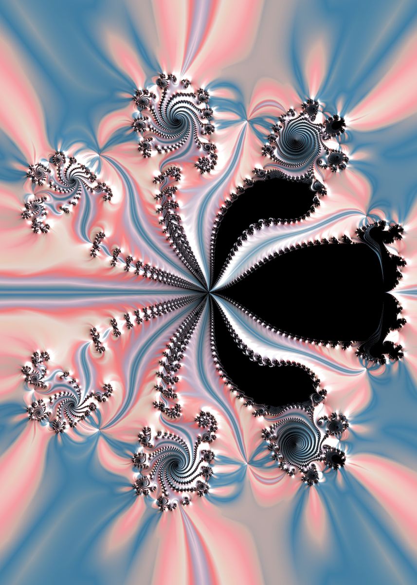 'Fractal Therapy 9' Poster, picture, metal print, paint by 1x Merch ...