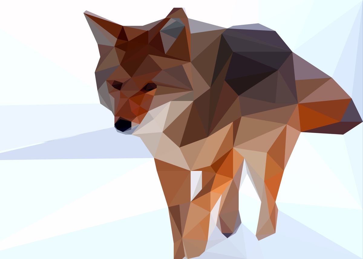 'Wolf' Poster by Dare Neil | Displate