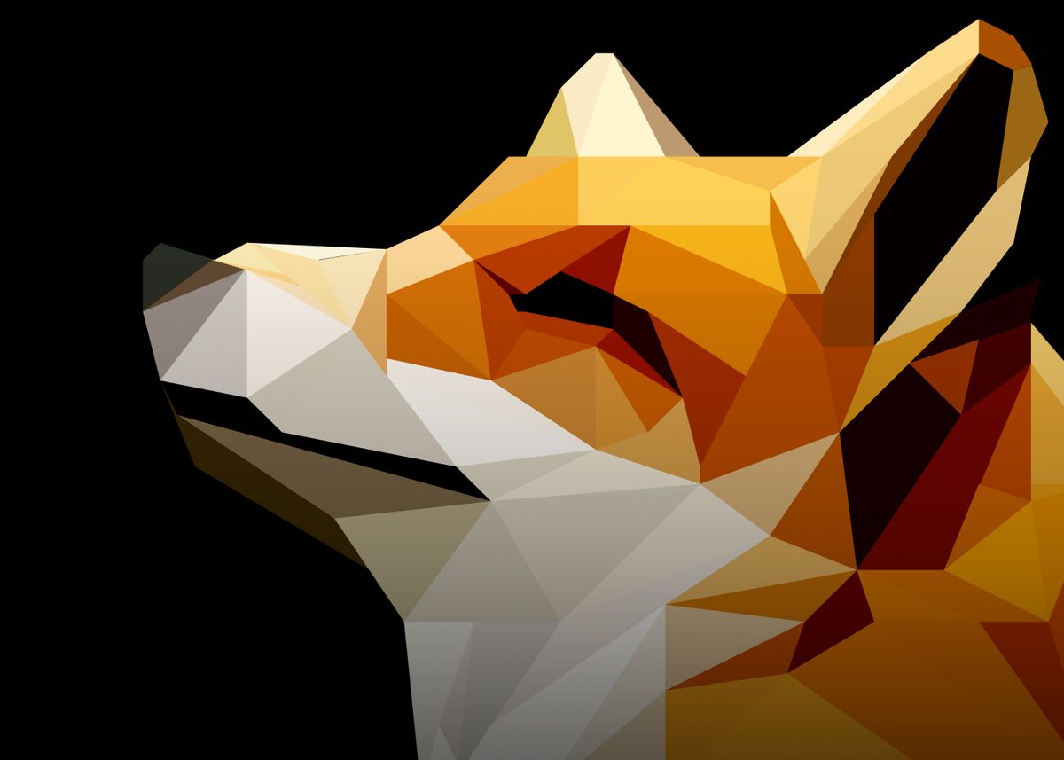 'Fox' Poster by dung nguyen | Displate