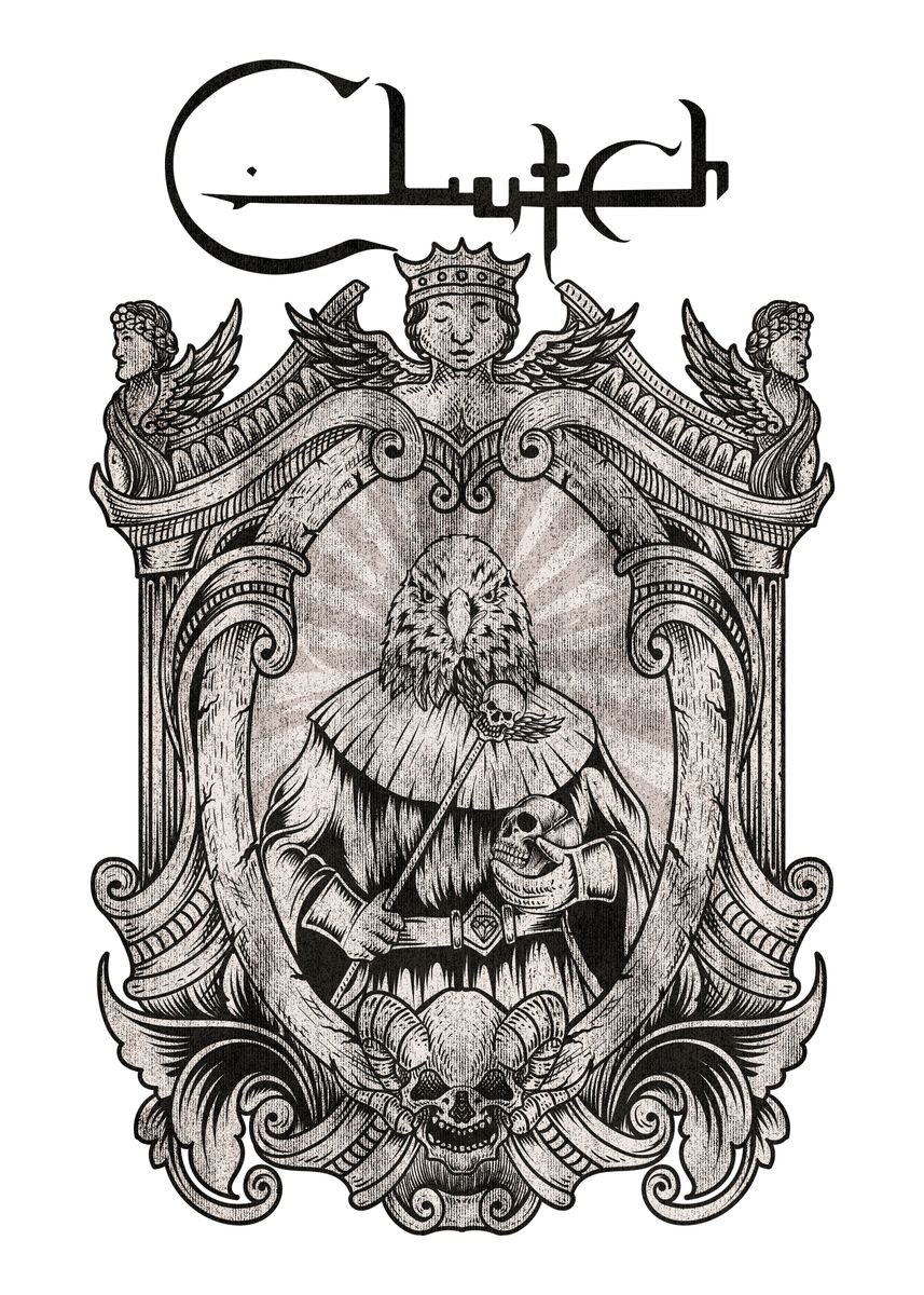 'Earth Rocker Clutch' Poster, picture, metal print, paint by Linda ...