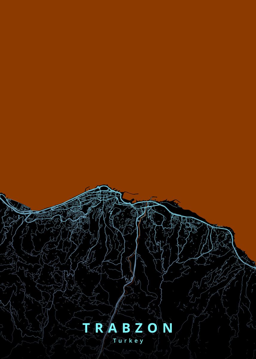 'Trabzon' Poster by Deeo | Displate