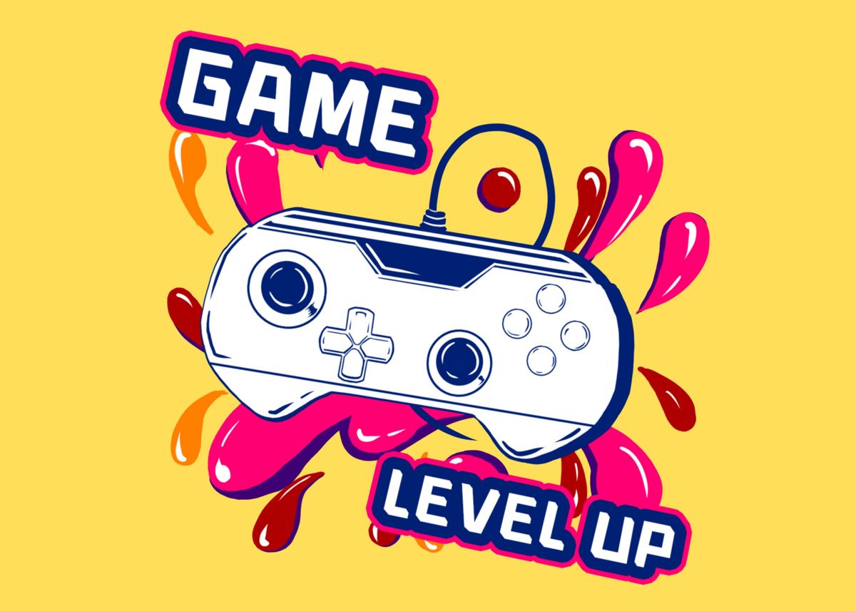 'Video Games Lovers' Poster by Creativity Art | Displate