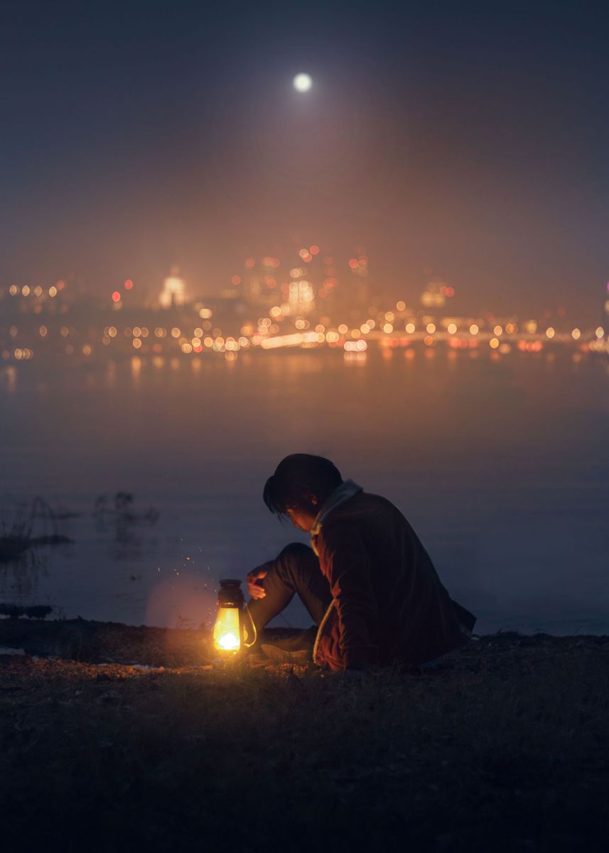 'Night spirit' Poster, picture, metal print, paint by Subhro Vision ...