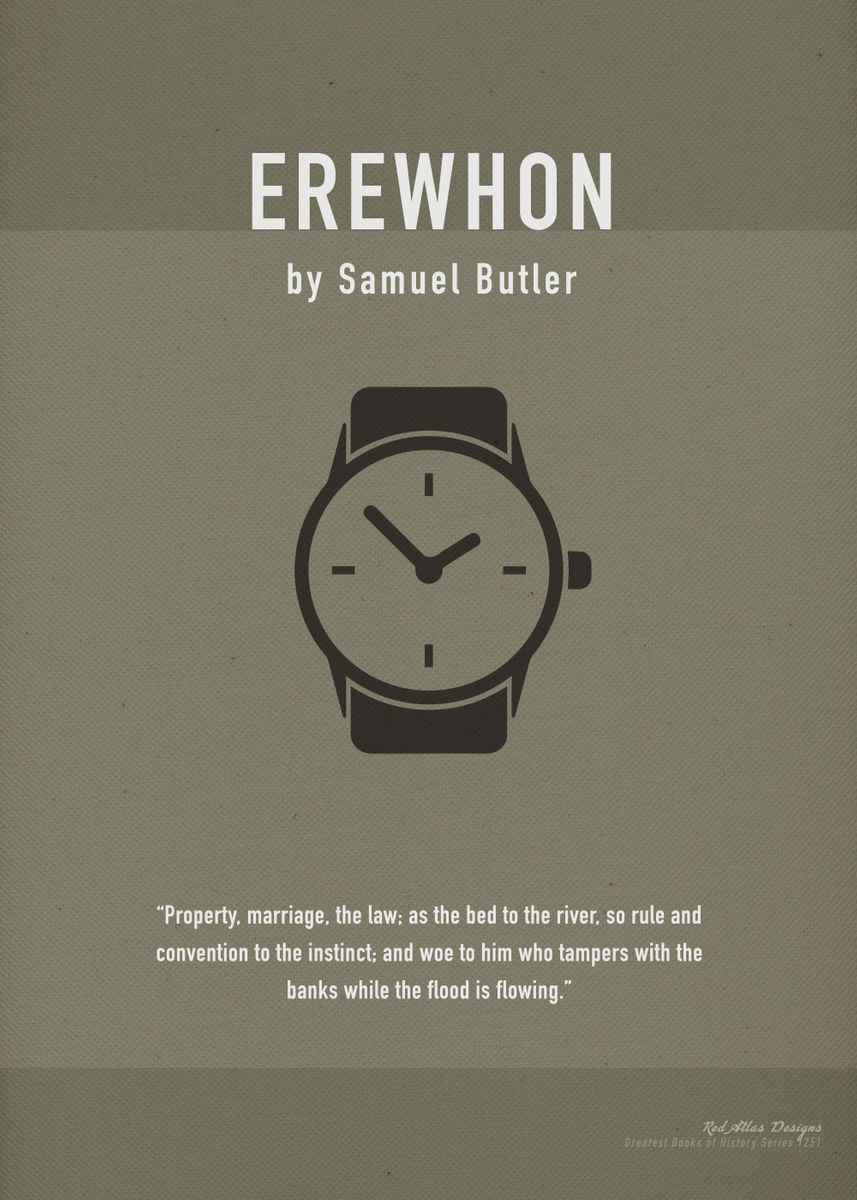 'Erewhon by Butler' Poster, picture, metal print, paint by Design ...