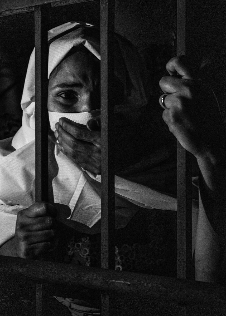 'Women in Jail' Poster, picture, metal print, paint by Sam Brady | Displate