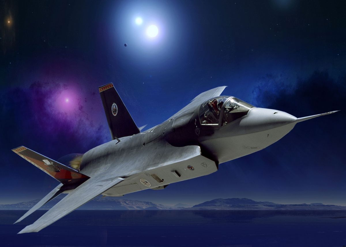 'F35 Lightning II' Poster by World War | Displate