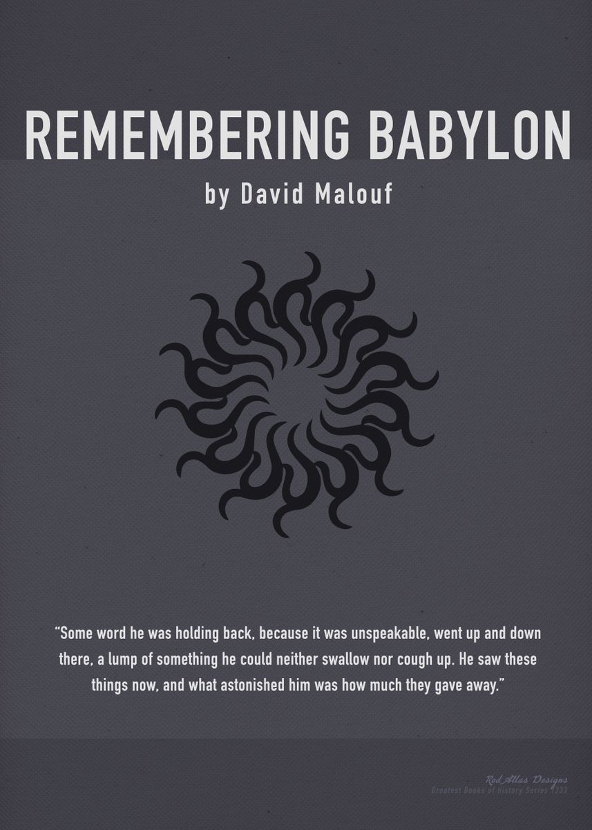 'Remembering Babylon' Poster, picture, metal print, paint by Design ...
