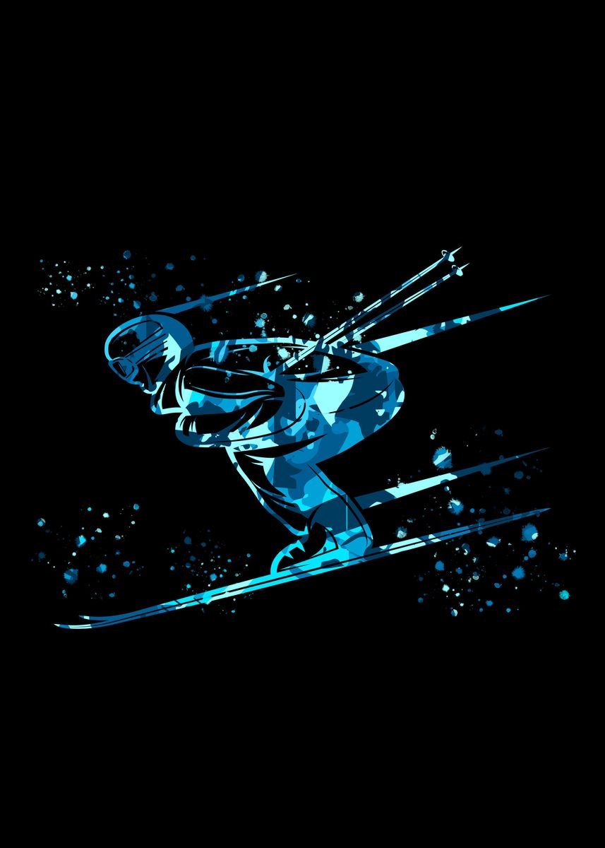 'Winter Sport Game' Poster, picture, metal print, paint by Brock Lesnar ...