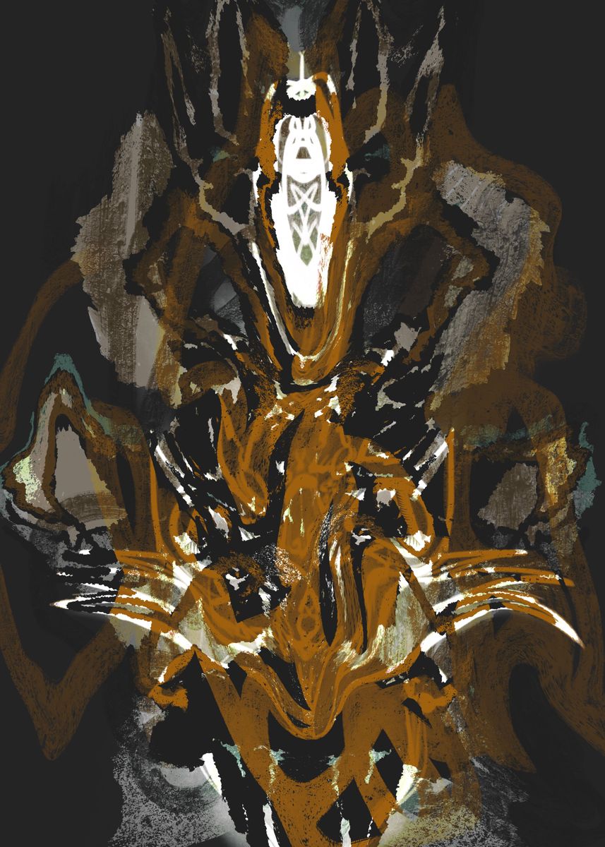 'vision' Poster, picture, metal print, paint by Artur Ostrowski | Displate