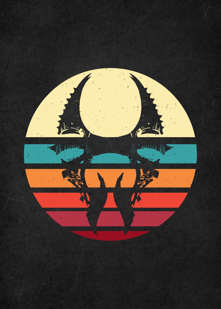 'vintage retro music band' Poster, picture, metal print, paint by ...