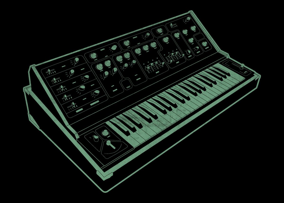 'Modular Synthesizer' Poster by professionaldesigns | Displate