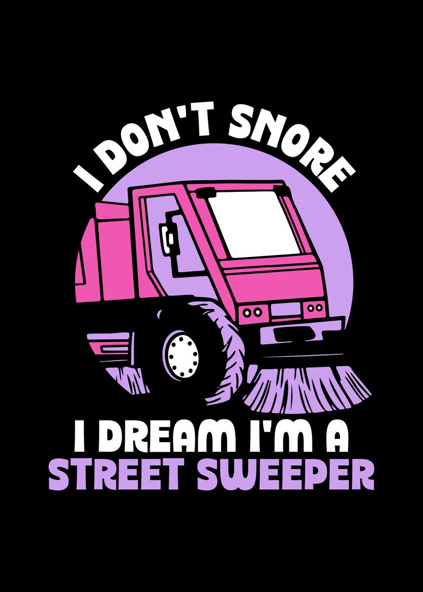 'Street Sweeper' Poster, picture, metal print, paint by Sebastian ...