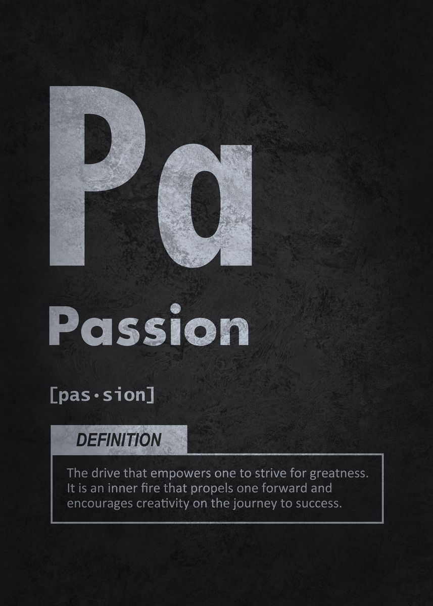 'Periodic Passion' Poster, picture, metal print, paint by CHAN | Displate