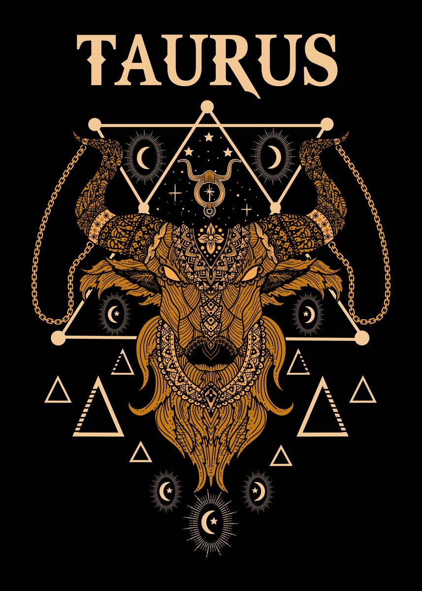 'Taurus' Poster by wan studio 50 | Displate