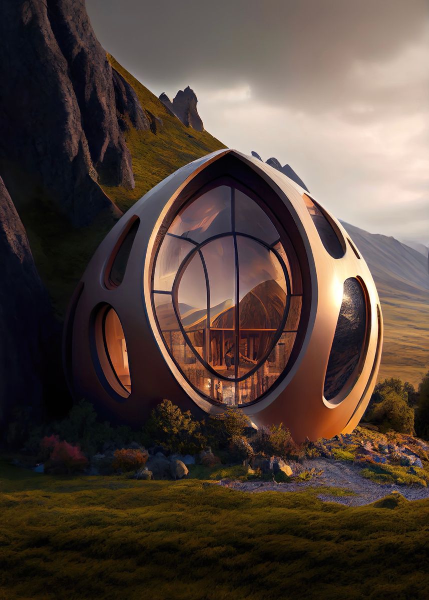 'Capsule Home Two ' Poster, picture, metal print, paint by Core | Displate