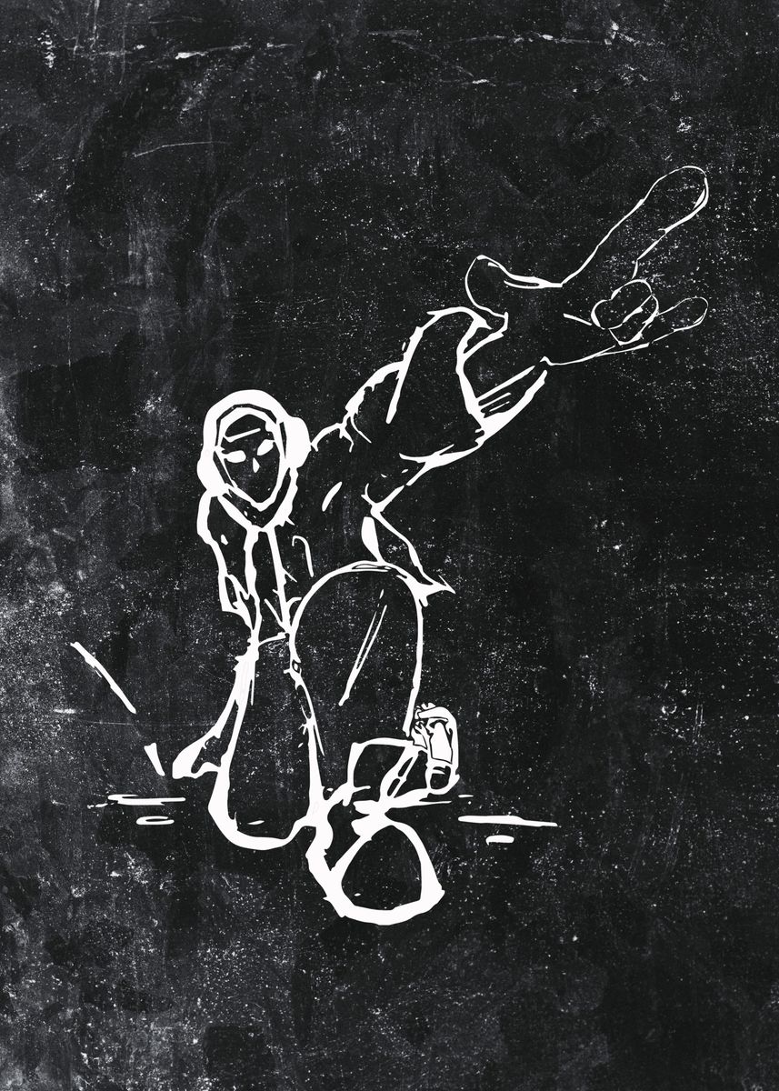 'Keep fighting' Poster, picture, metal print, paint by eka dharmayuda ...