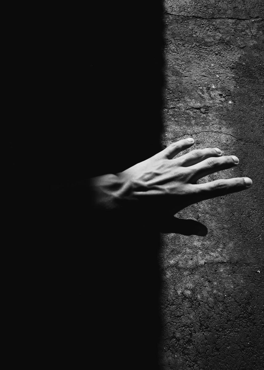 'Creepy Hand' Poster, picture, metal print, paint by Sam Brady | Displate