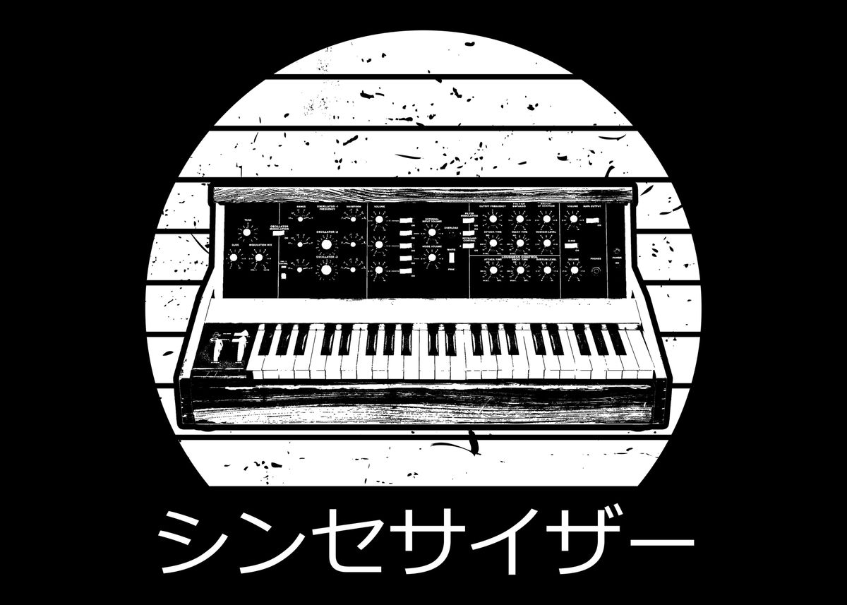 'Modular Synthesizer' Poster by professionaldesigns | Displate