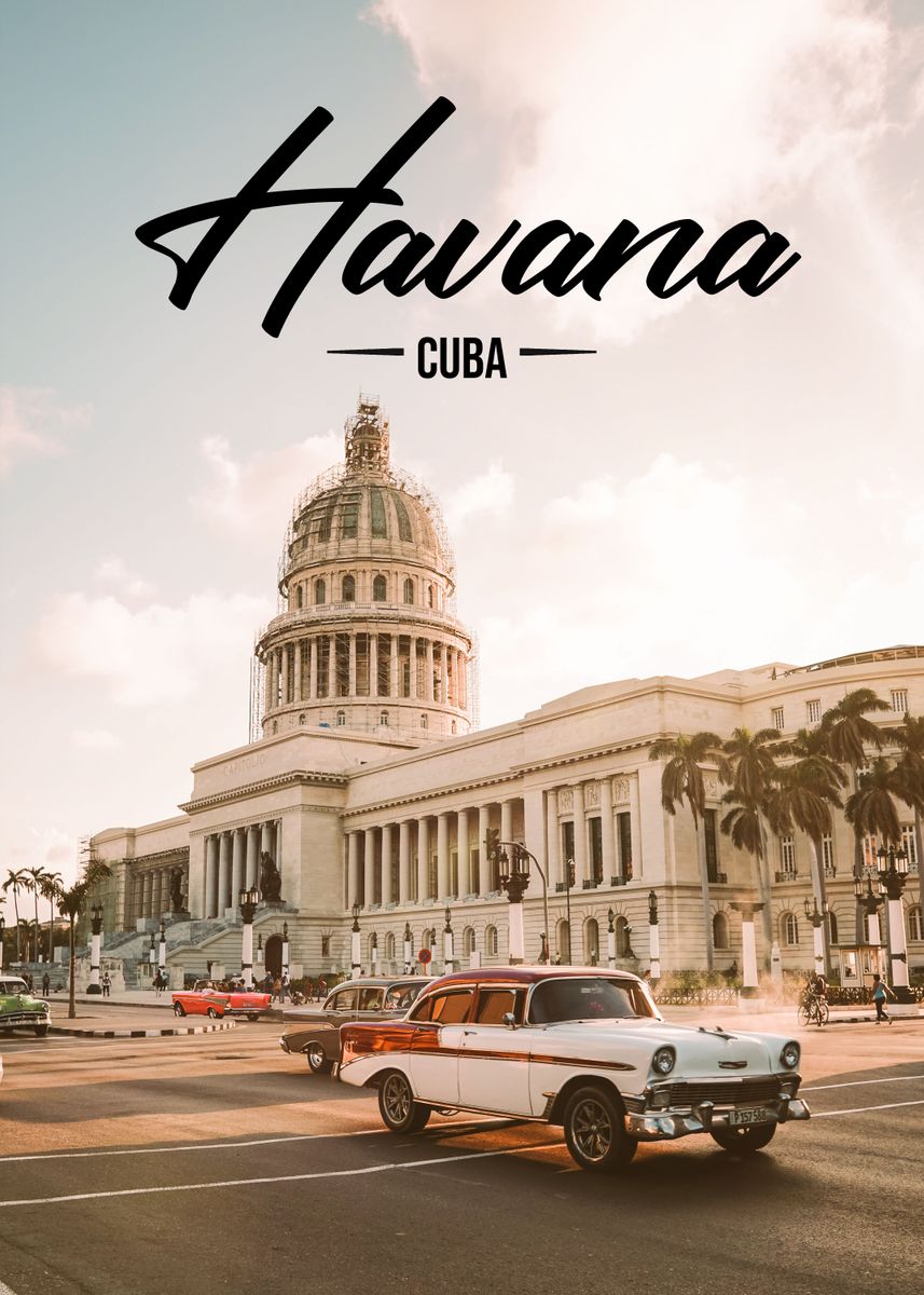 'Havana' Poster, picture, metal print, paint by Tim Kaiser | Displate