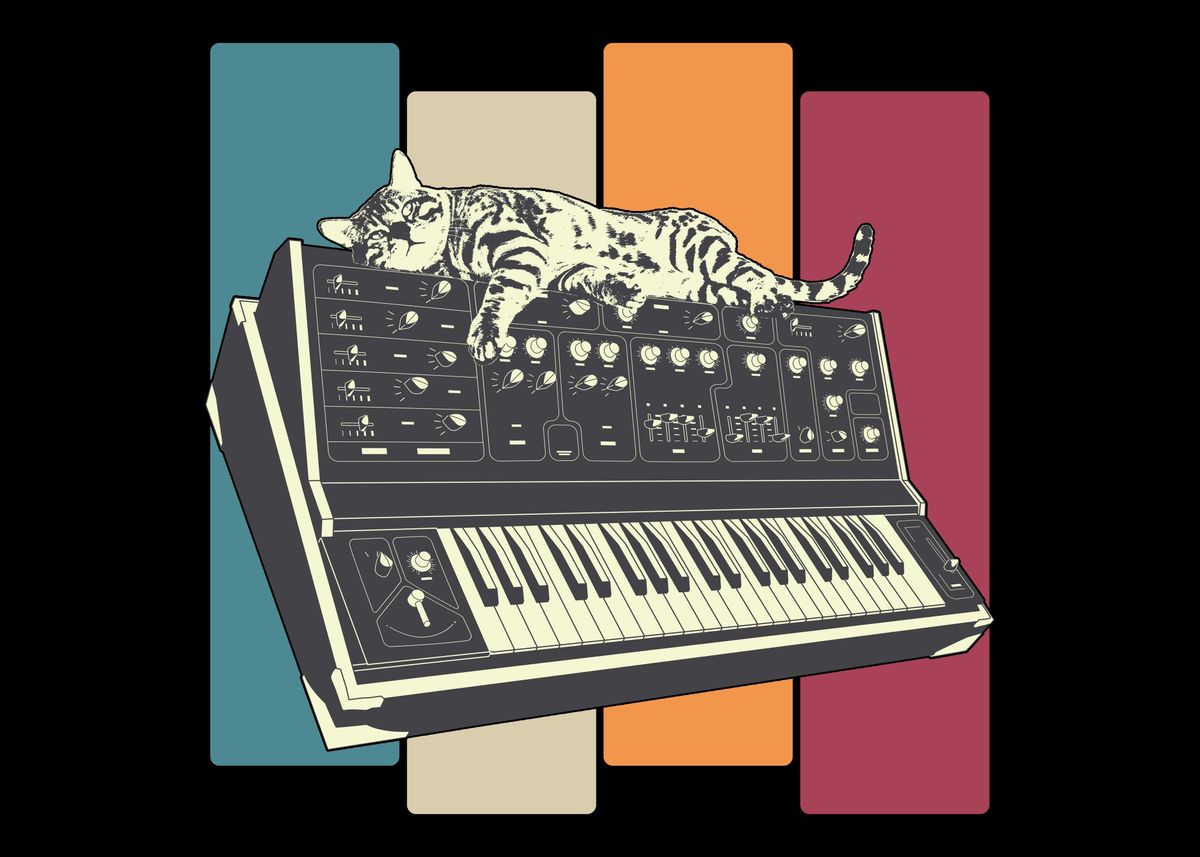 'Modular Synthesizer' Poster by professionaldesigns | Displate