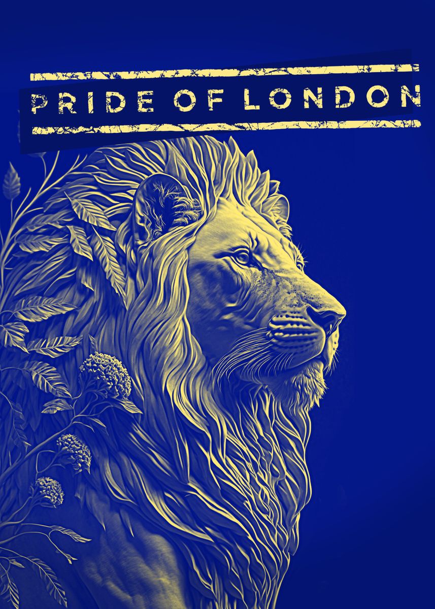 'Pride Of London V3' Poster by turé | Displate