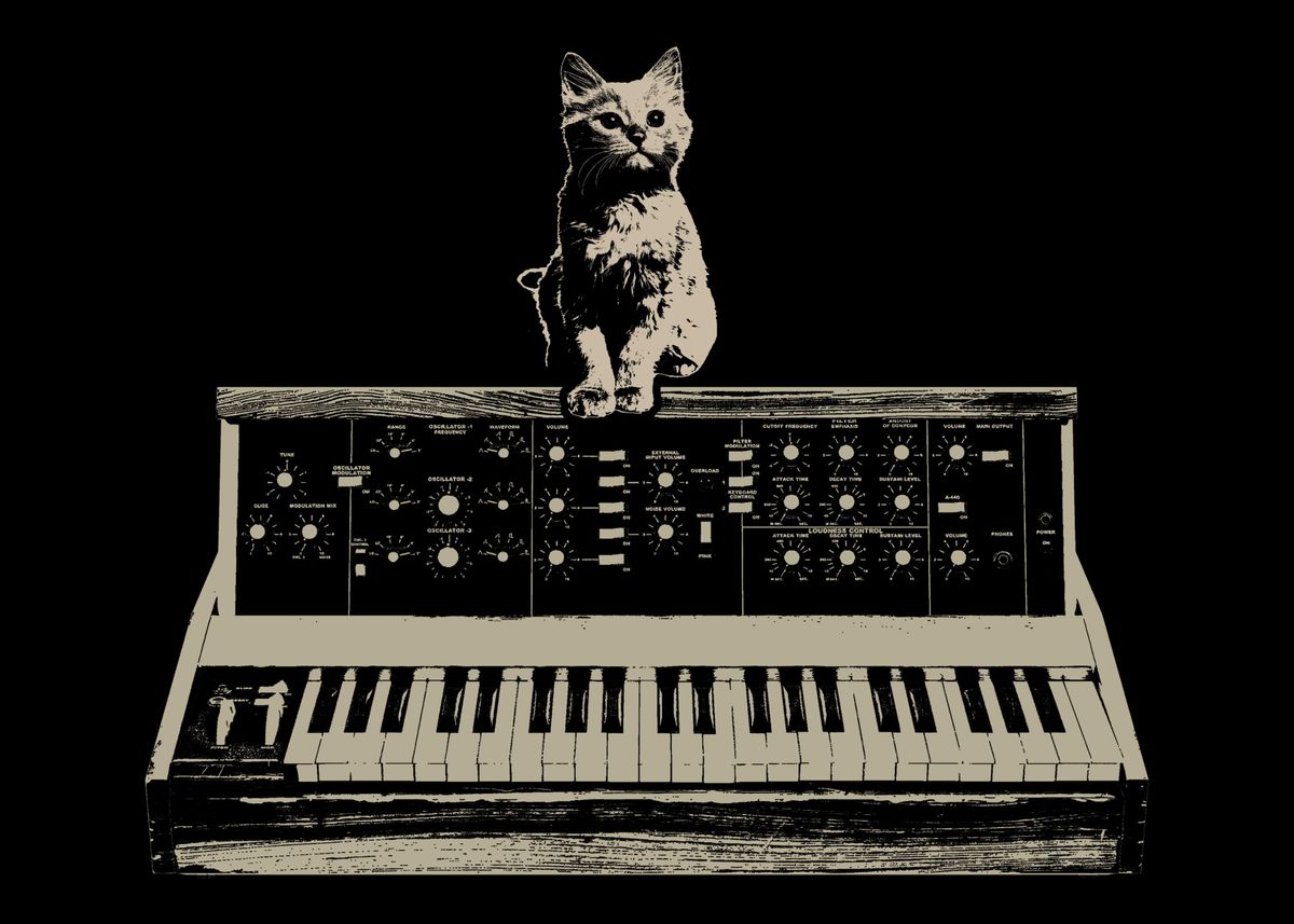 'Modular Synthesizer' Poster by professionaldesigns | Displate