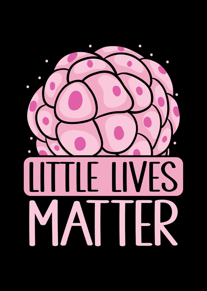 'Pro Life' Poster, picture, metal print, paint by Sebastian Wünsche ...